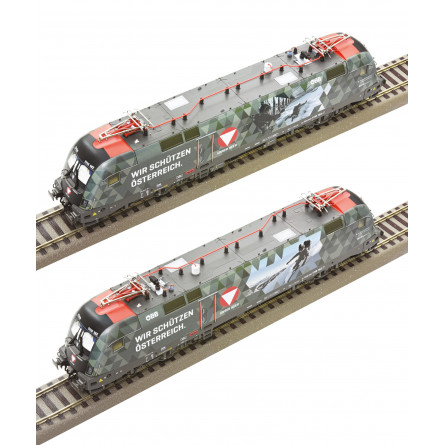 Locomotora eléctrica 1116 182-7 “Fuerzas Armadas de Austria”, ÖBB ...