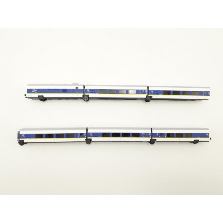 Set principal de 6 coches Talgo Pendular 200 UNE A.V. Renfe ...