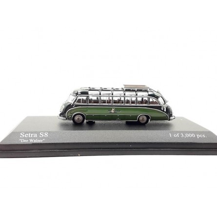 Autobús SETRA S8, año 1951 - MINICHAMPS - 1690300 - ESCALA N.
